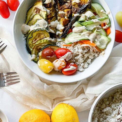 Roasted Summer Vegetable Fonio Grain Bowl - Terra Ingredients™